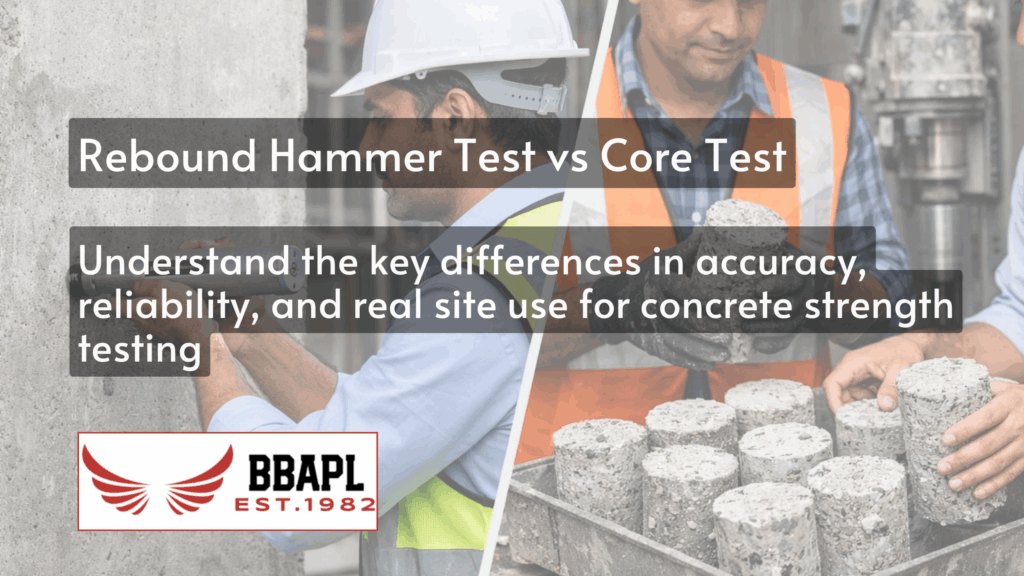 Rebound Hammer Test vs Core Test for Concrete Strength